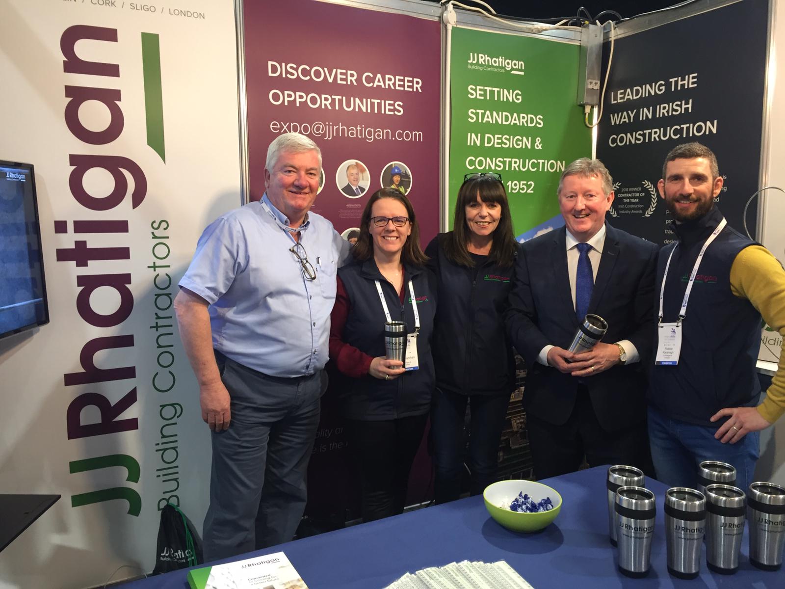 JJ Rhatigan supports the CIF Ireland Skills Live in the RDS - JJ Rhatigan JJ Rhatigan