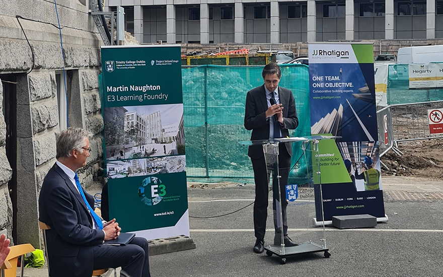 Minister Harris officiates at the Turning of the Sod ceremony for the ...