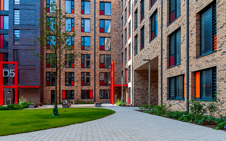 924 bed Student Residences recently completed as Phase 1 of UCD ...