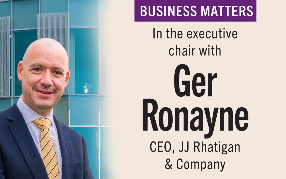 Business Matters Executive Chair Interview with CEO Ger Ronayne - JJ ...